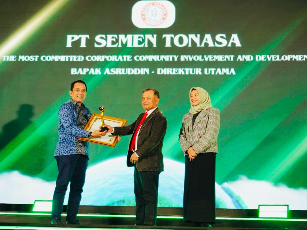 PT Semen Tonasa Torehkan Penghargaan di Ajang Indonesian CSR Awards ...